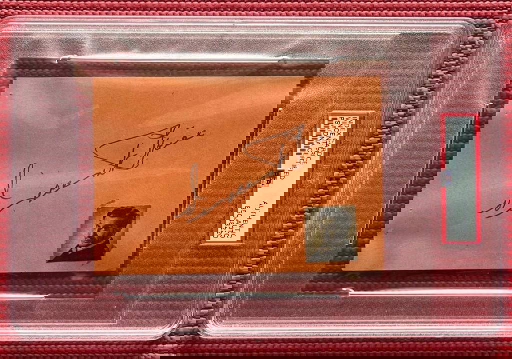 Vincent Price Vintage Signed Autograph Album Page (psa Encapsulated ...