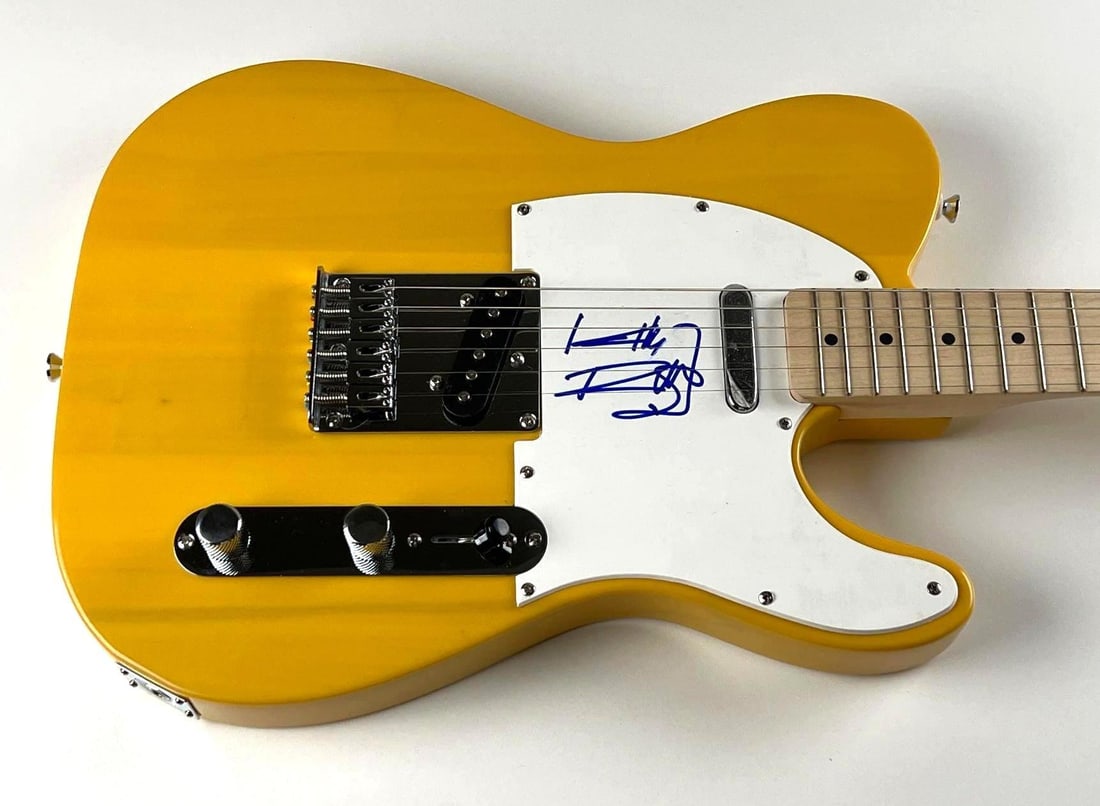 Rolling Stones: Keith Richards In-person Signed Fender Squier ...