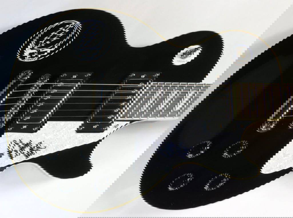 Grateful Dead: Bob Weir Signed Les Paul-style Guitar (jsa & Beckett/bas ...