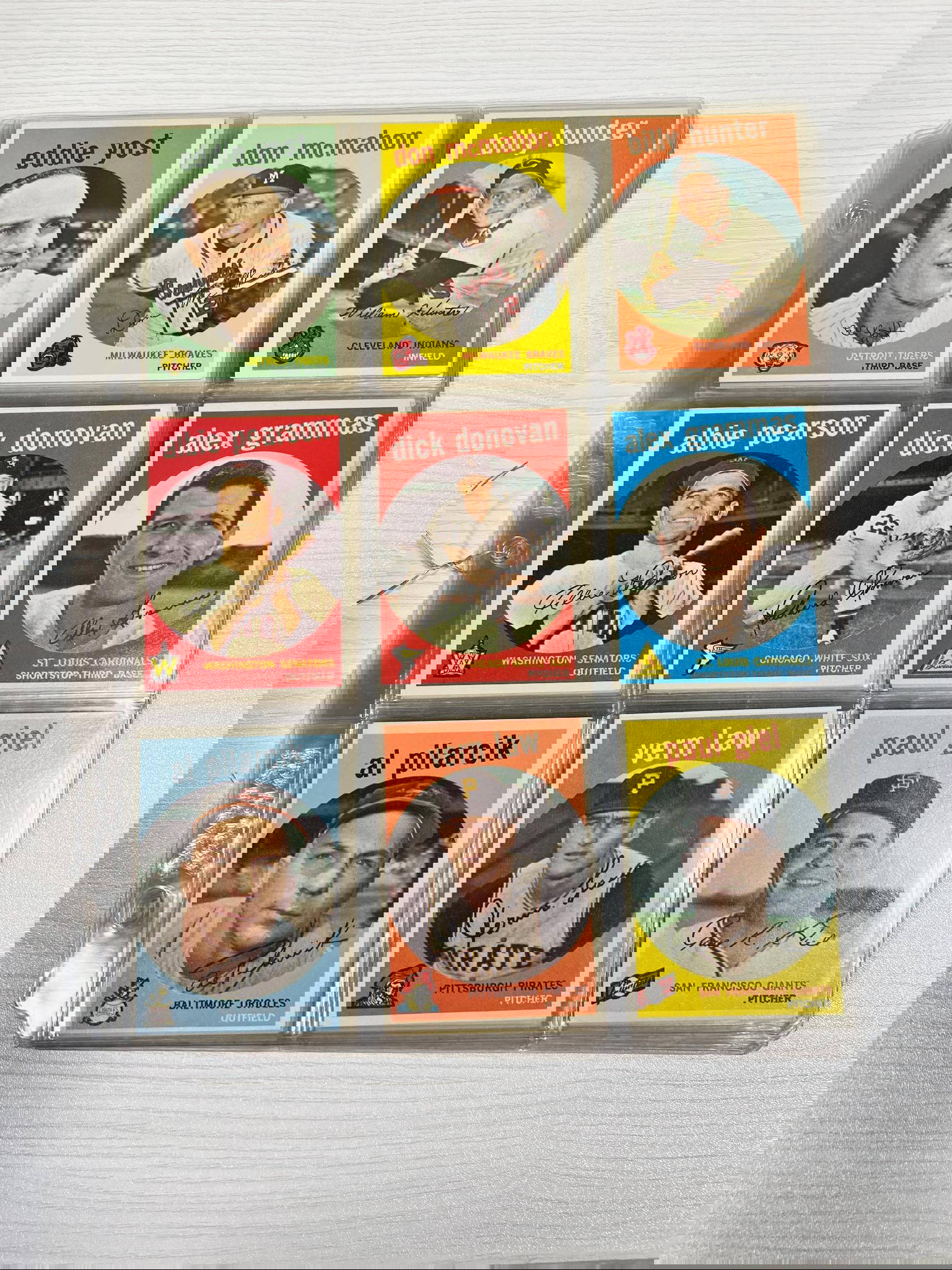 1959 Topps Baseball Series 1 Lot Of 98 Cards W/ Klu, Minoso, Alou Auction