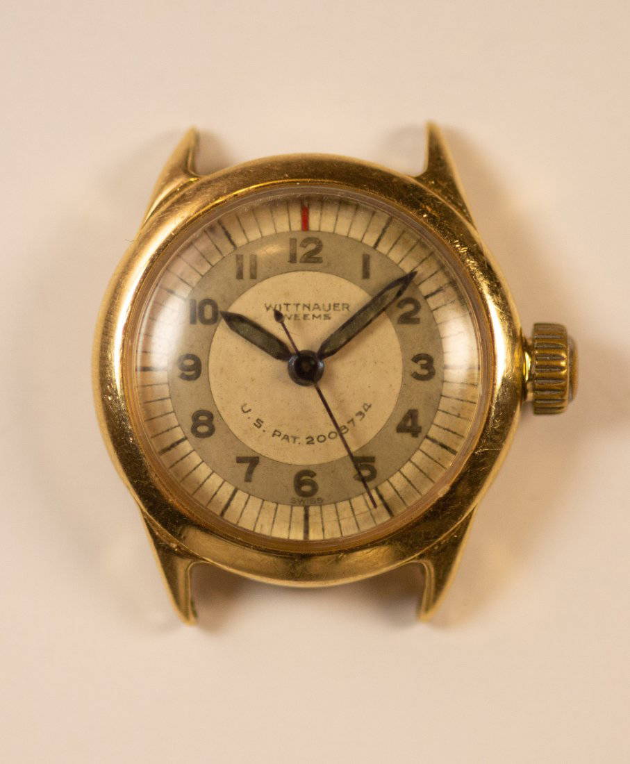 Wittnauer Weems 14k Gold Watch Auction