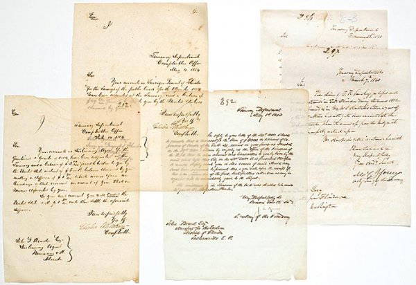 U.s. Treasury Letters.