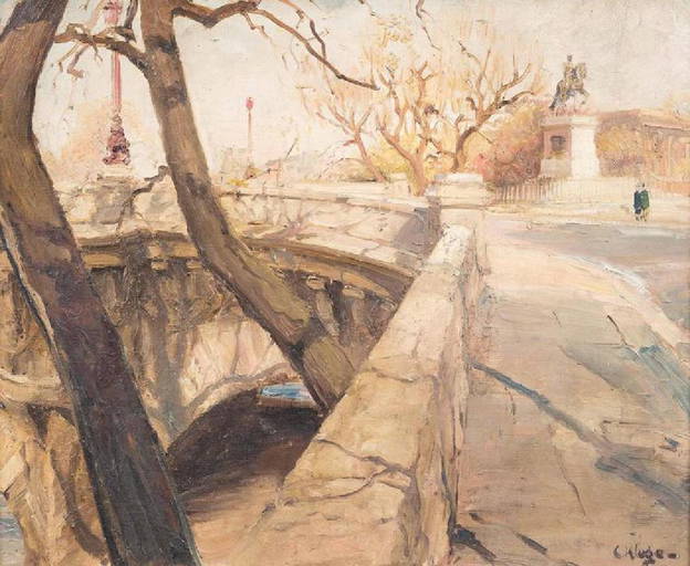 Constantin Kluge (riga 1912 France 2003) Croisement