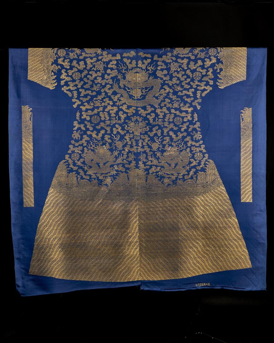 Patron de robe de mandarin, Chine - Fin époque Qing (#0151) on Dec 14 ...