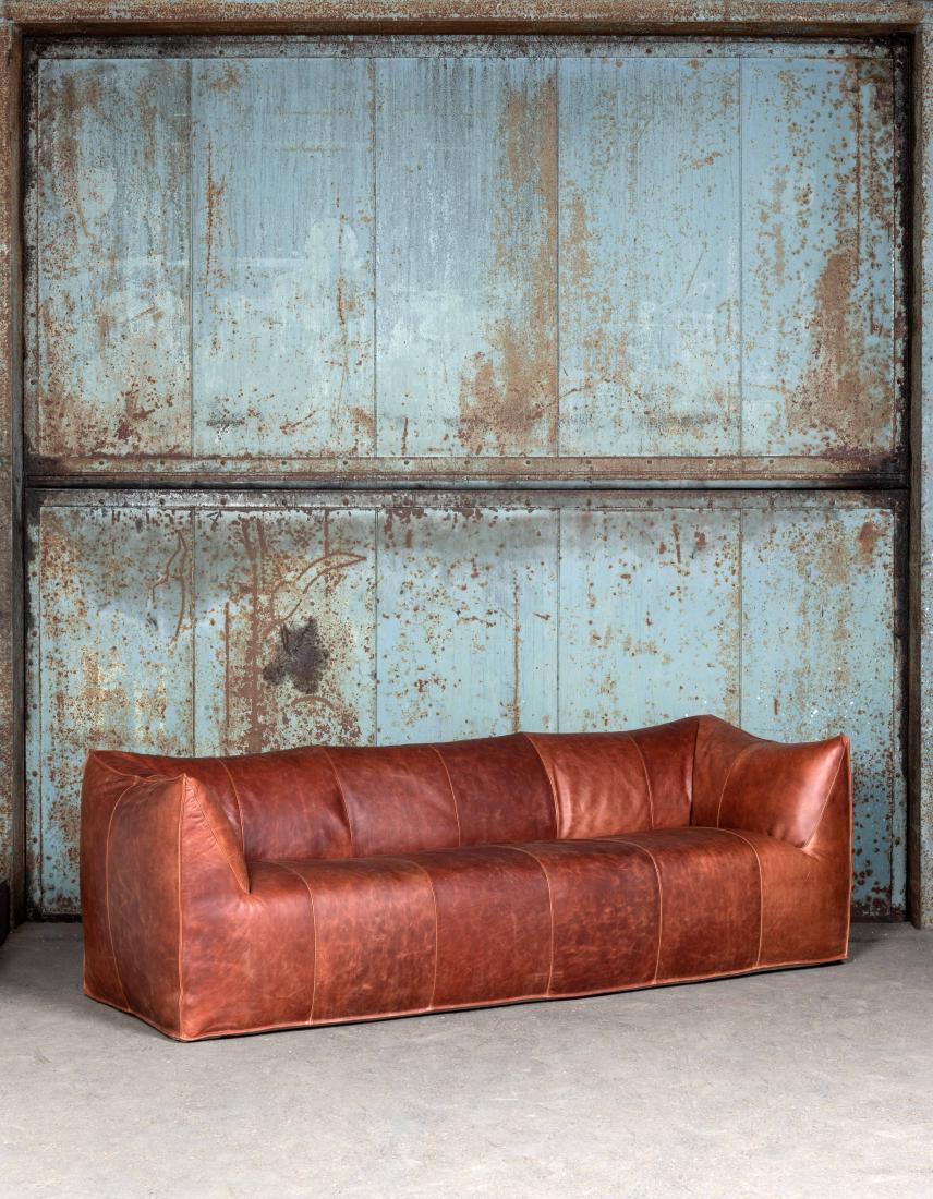 MARIO BELLINI (1935-) Bambole Canape? Cuir Edition B&B