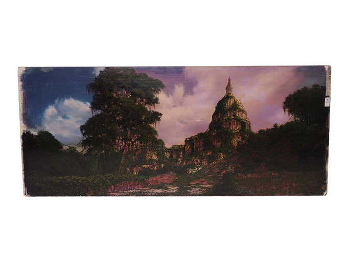 Logan's Run (1976) Hand Painted Matthew Yuricich Capitol Building Matte ...