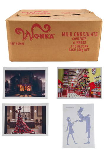 Charlie And The Chocolate Factory (2005) Wonka Packaging Box And ...