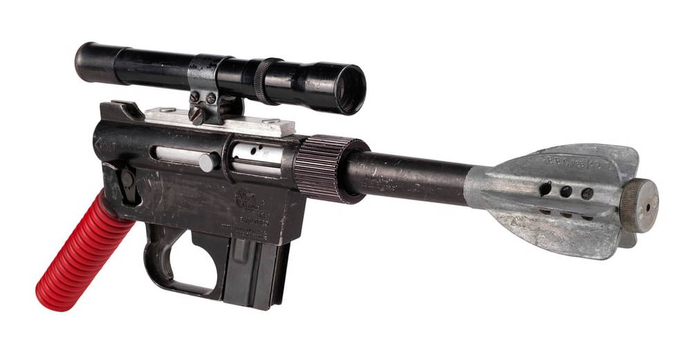 Star Wars: A New Hope (1977) Ponda Baba/walrusman's Photo Matched Blaster