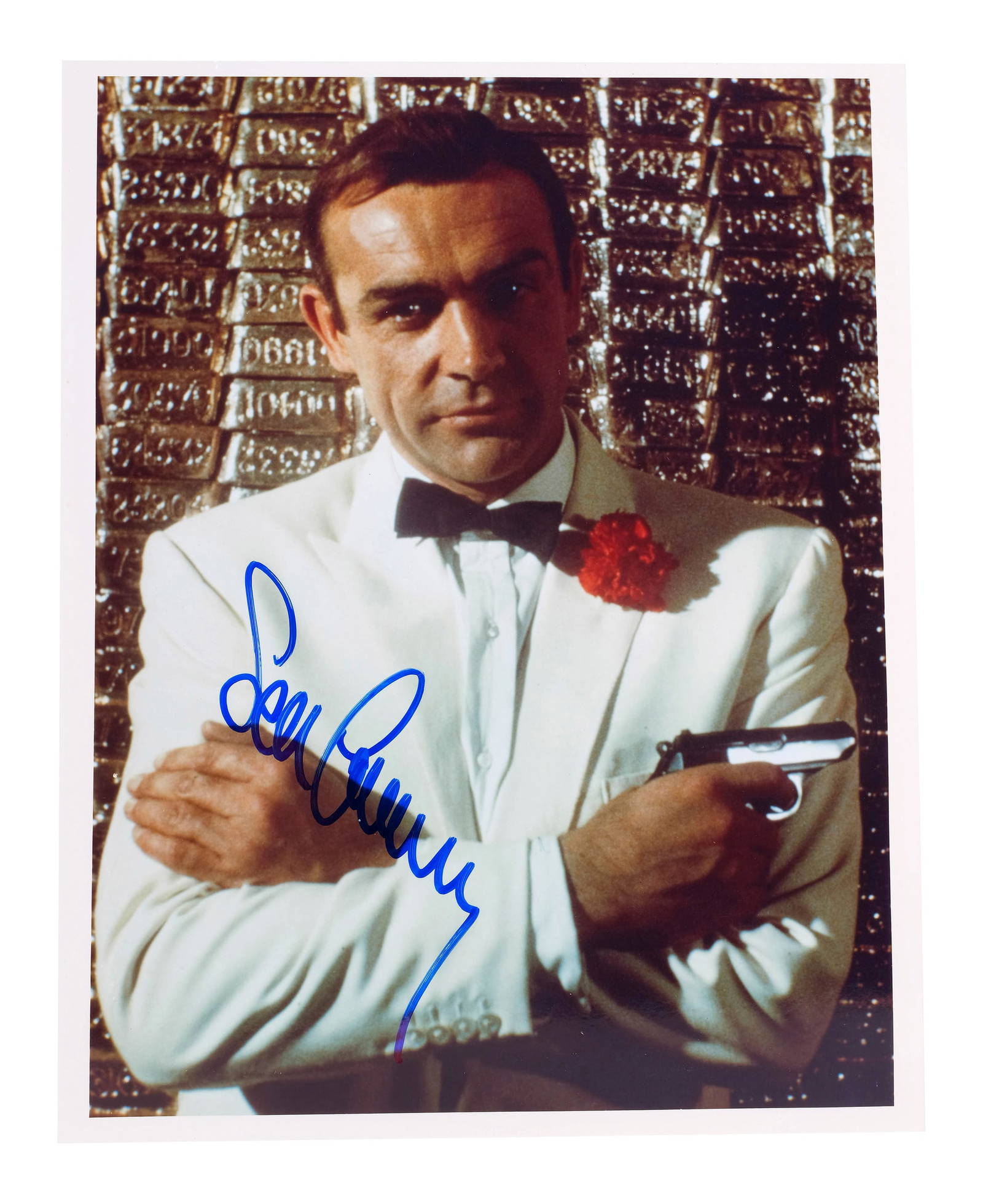 James Bond: Goldfinger (1964) - Sean Connery-autographed Promotional ...