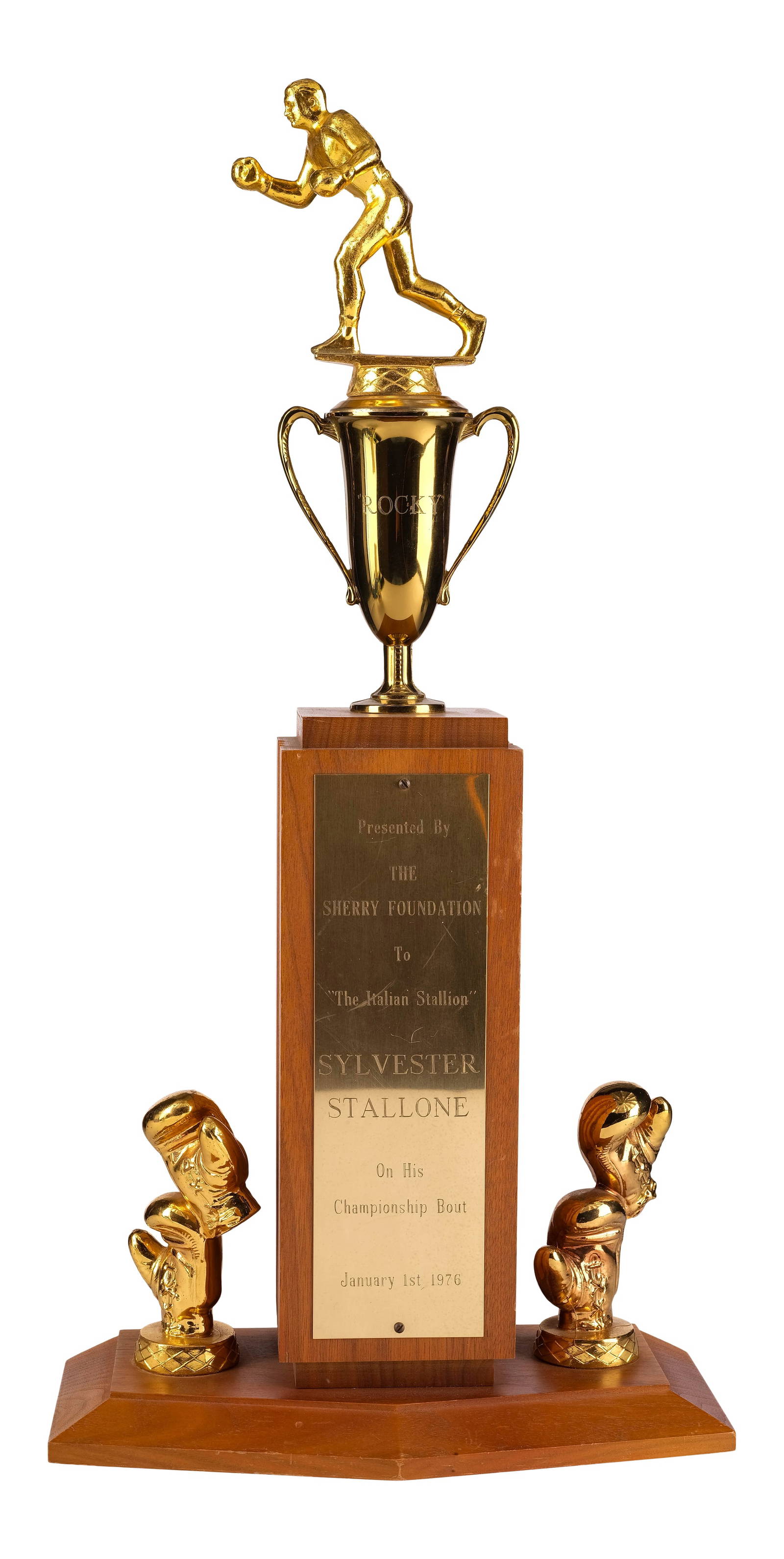 Rocky (1976) - Sherry Foundation "italian Stallion" Trophy For ...