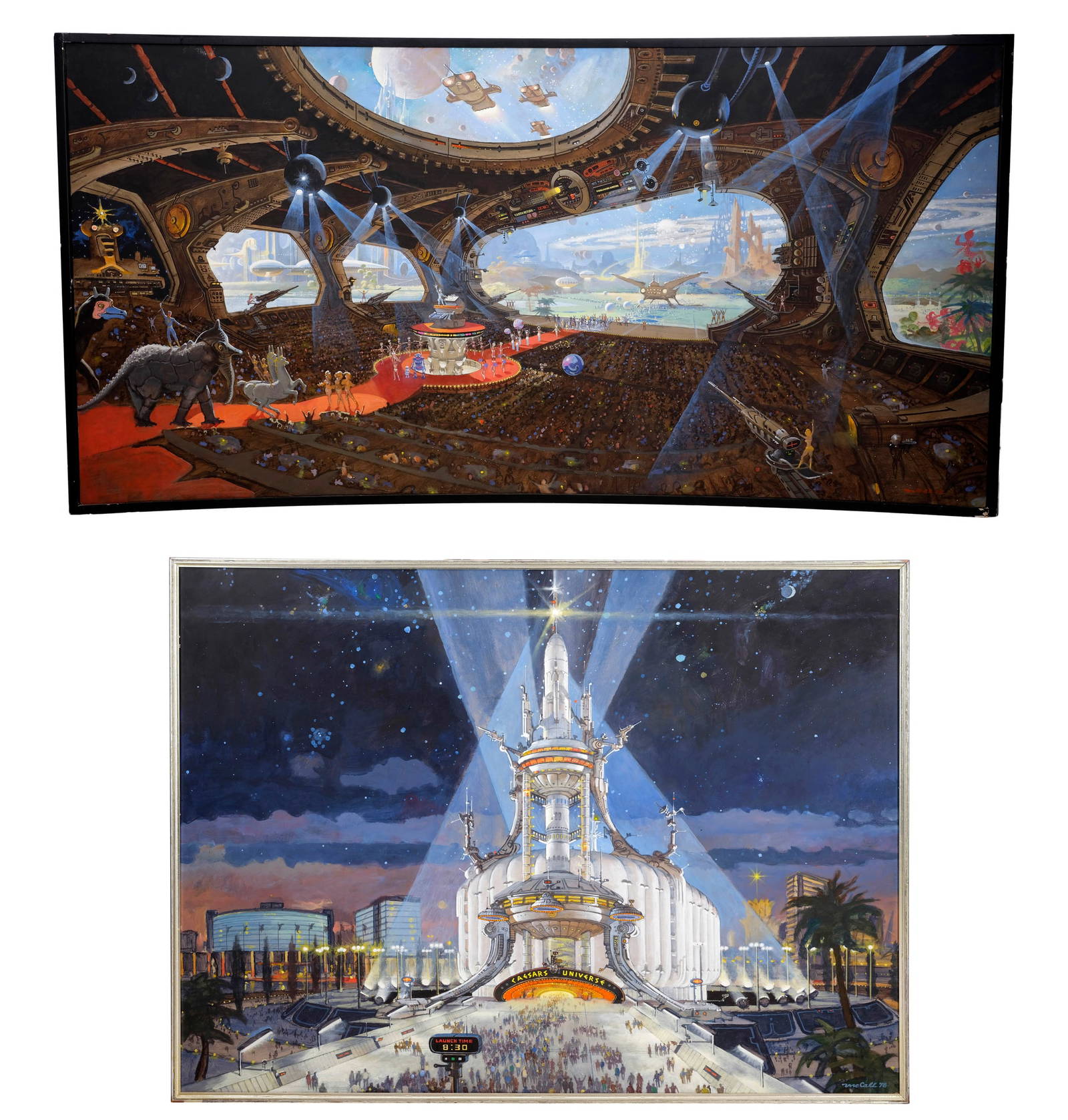 Robert Mccall Artwork - Douglas Trumbull Collection: Pair Of Hand ...