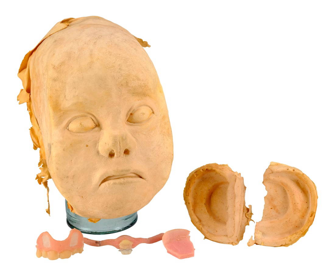 Star Wars: Return Of The Jedi (1983) - Unfinished Ewok Mask, Teeth And ...