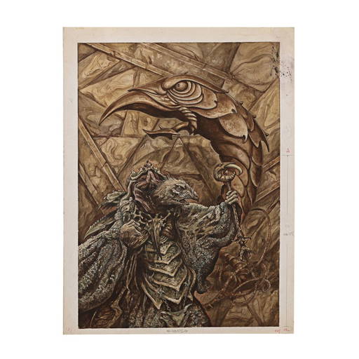The Dark Crystal (1982) Hand Painted Brian Froud Skekung The Garthim ...
