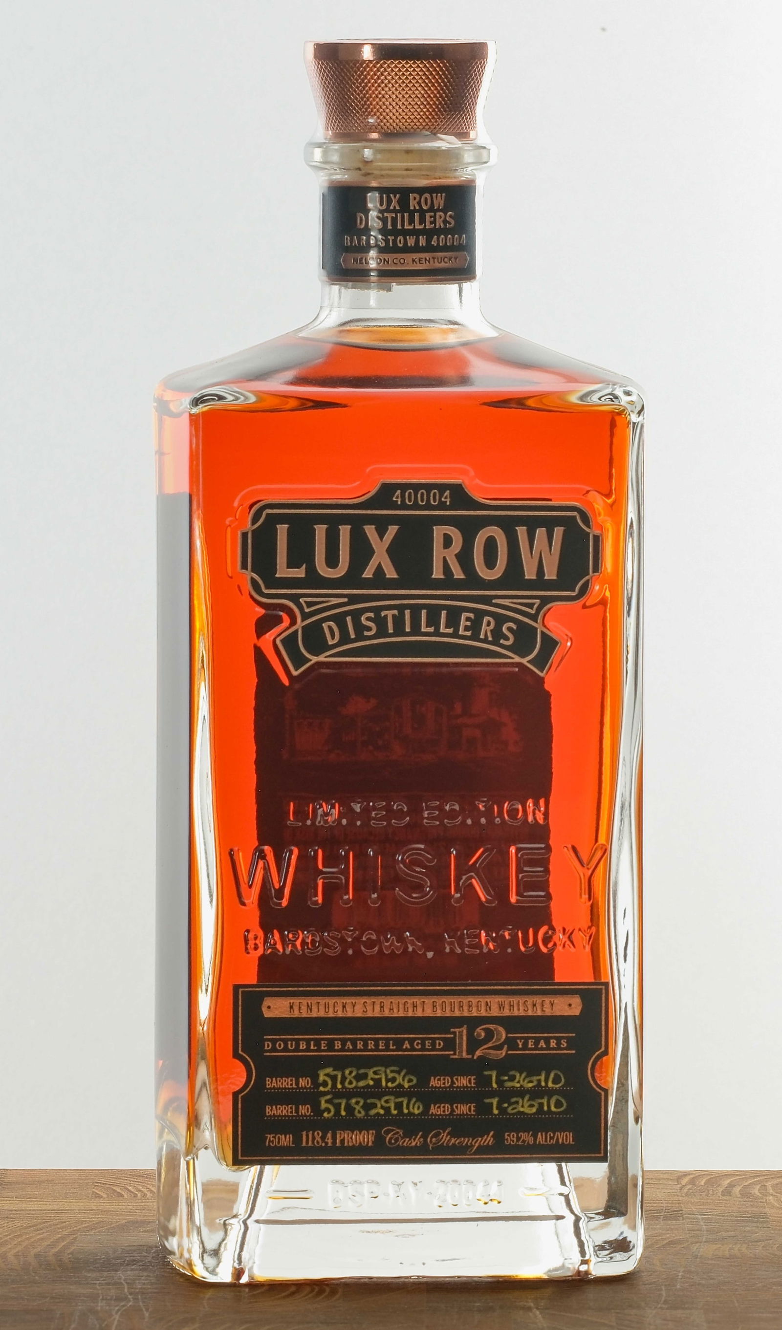 Lux Row Double Barrel 12 Year Cask Strength Bourbon Auction