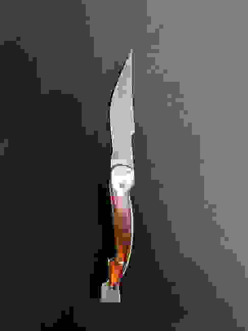 Handmade Switchblade Knife Prison Art "fire" 9.4 Inches Auction