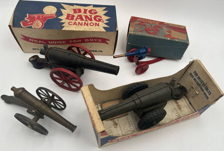 Vintage Toy Cannons