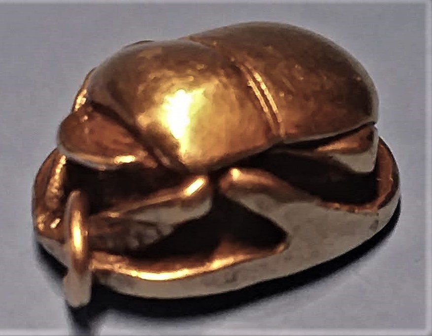 Superb Egyptian Royal Gold Scarab - Sep 08, 2019 | Old Red Barn Auction ...