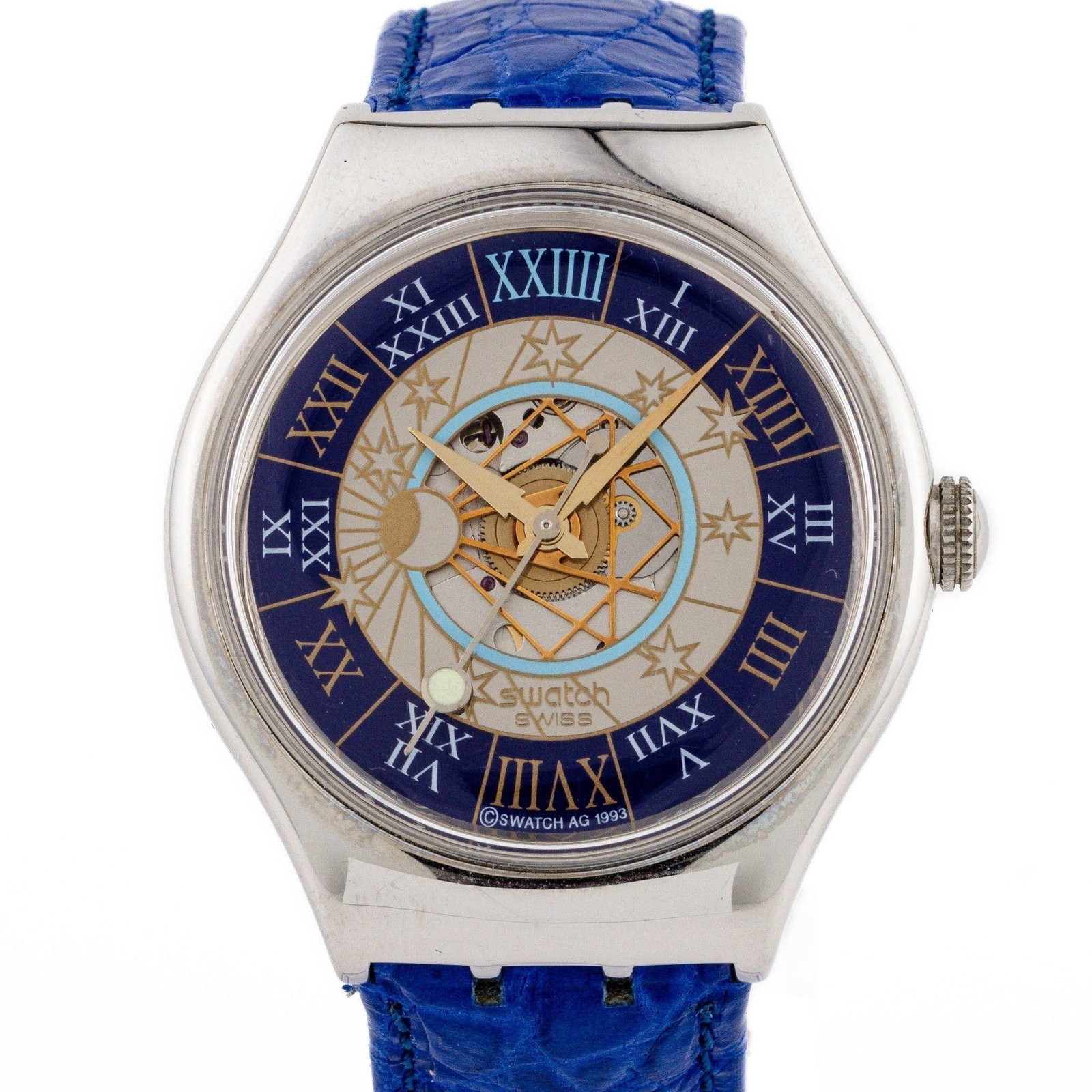 Buy Swatch Tresor Magique Platinum 950 Automatic Watch | Hannosh's In Mi