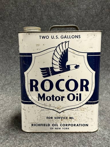 Rocor Richfield 2 Gallon Motor Oil Can
