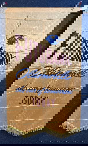 Futuramic Oldsmobile The Car Of Tomorrow Today Silk Dealership 50s Banner