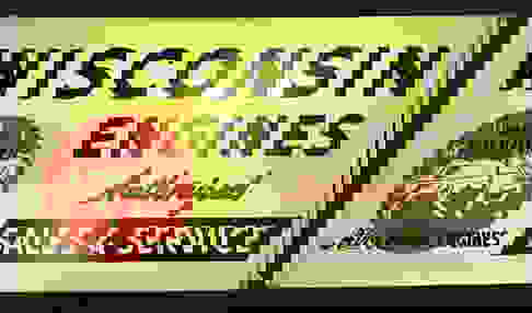 Wisconsin Engines Lighted Neon Products Advertising Lighted Sign Auction