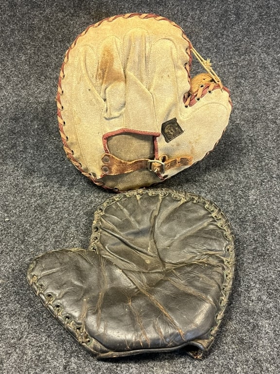 Pair Of Antique Early 1900s Baseball First Base & Nice Original Pairing ...