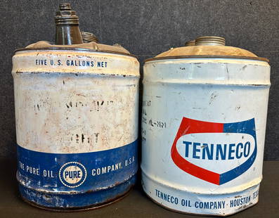 2607-misc Signs/ Oil Cans Auction