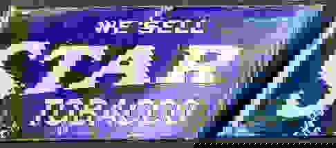 Star Tobacco Early 1920s Double Sided Porcelain Avertising Flange Sign ...