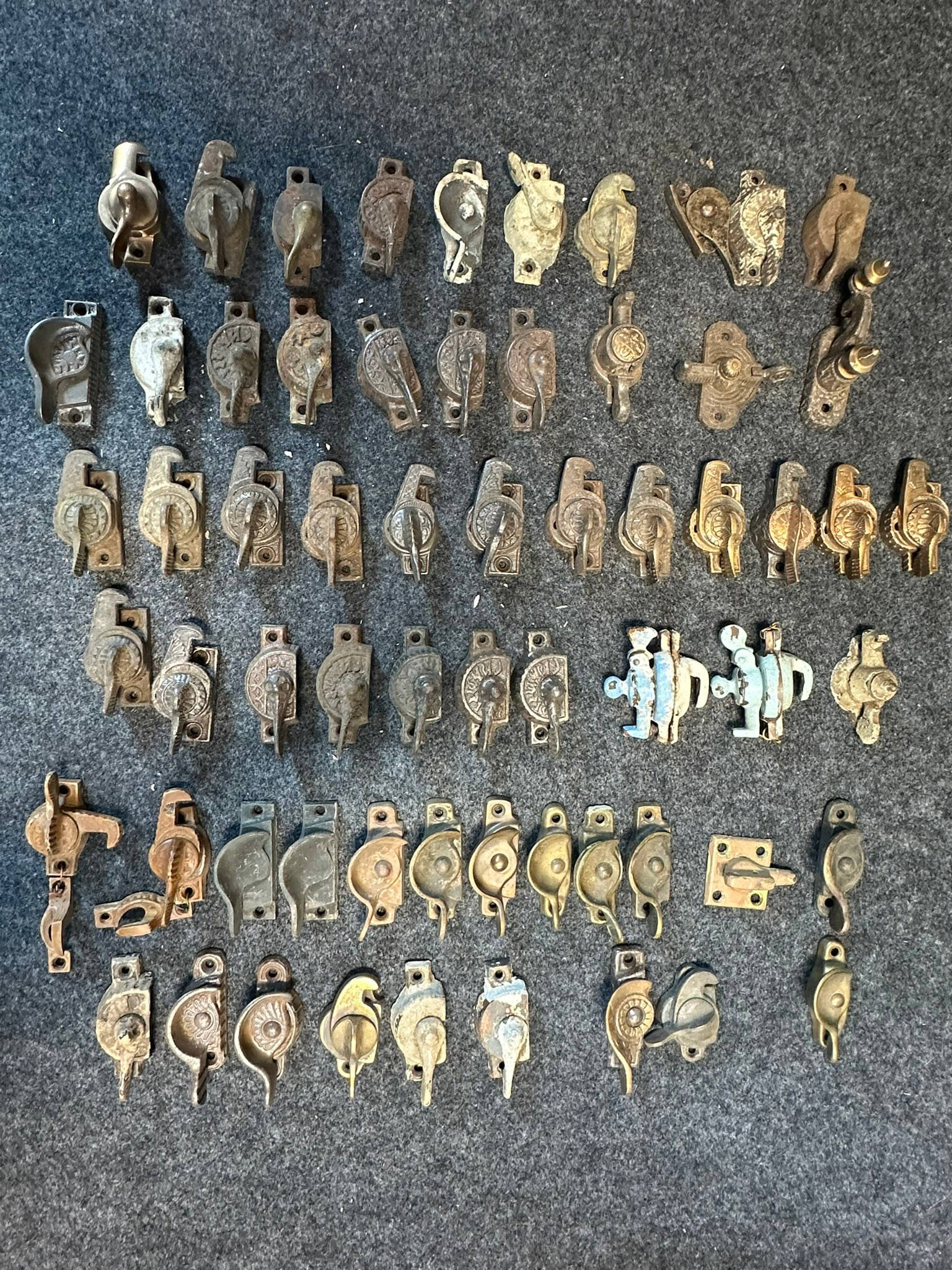 Wonderful Lot 63 Ornately Detailed Eastlake Victorian Era Window Sash ...