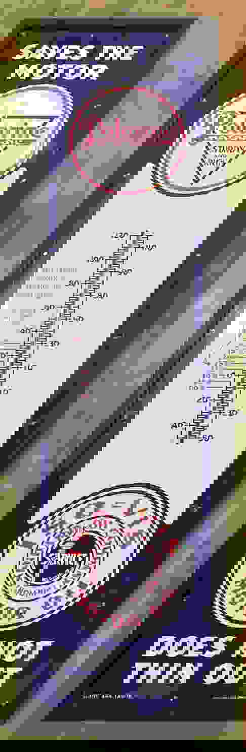 Antique 1920s Polarine Iso-vis Standard Oil 6' Porcelain Advertising ...