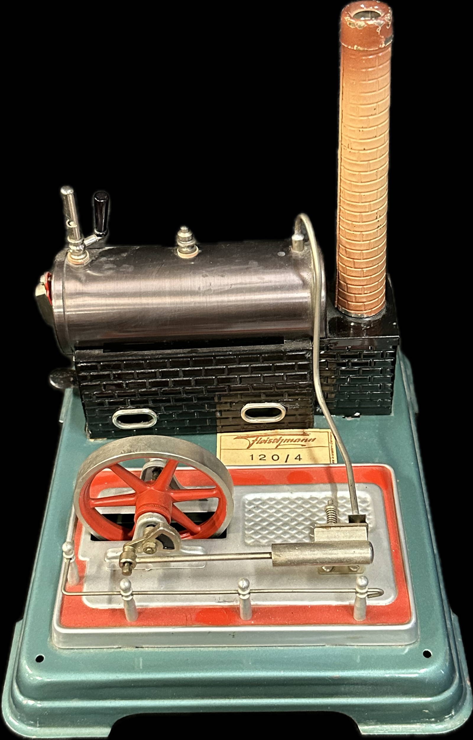 Fleischmann 120/4 Steam Engine Toy Ca. 1950s Western Germany Auction