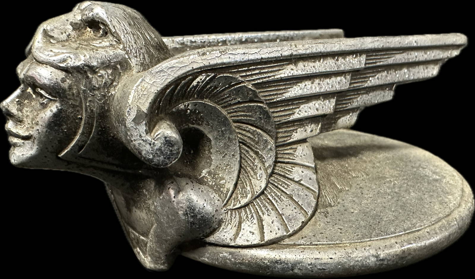 1929 1930 1931 Chevrolet Viking Radiator Cap Winged Mascot Hood ...