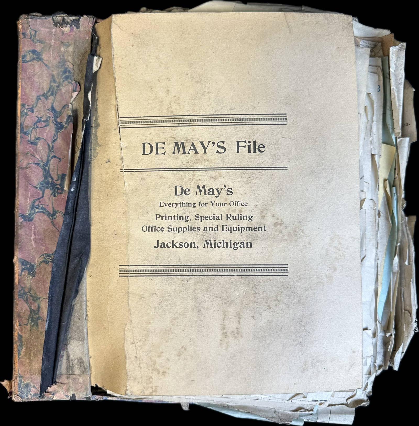 Antique Foster's Hardware Store Ledger Filled Invoices Dated From 1920s ...