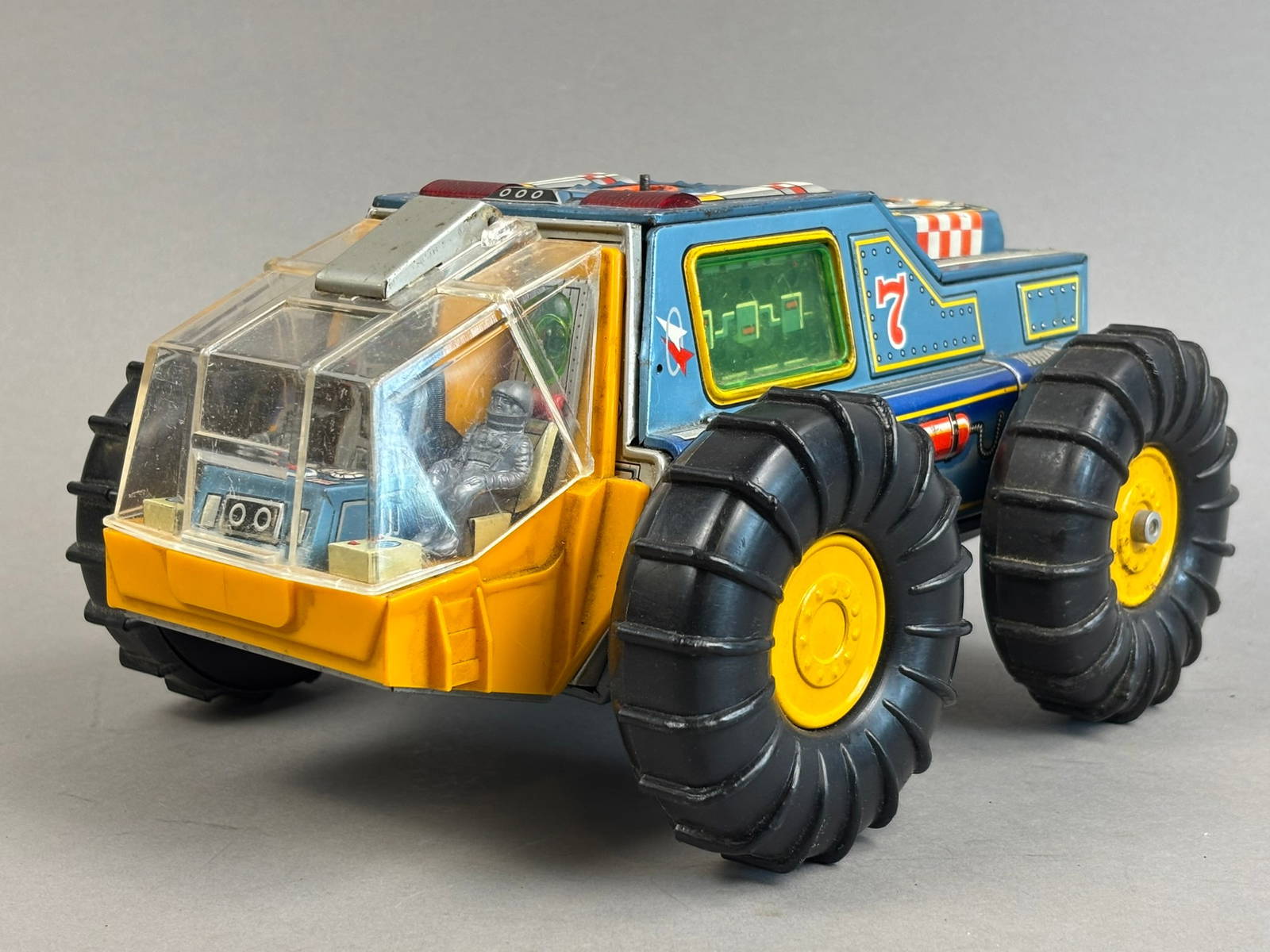 Alps Lunar Space Explorer Battery Op Tin Toy Japan Auction