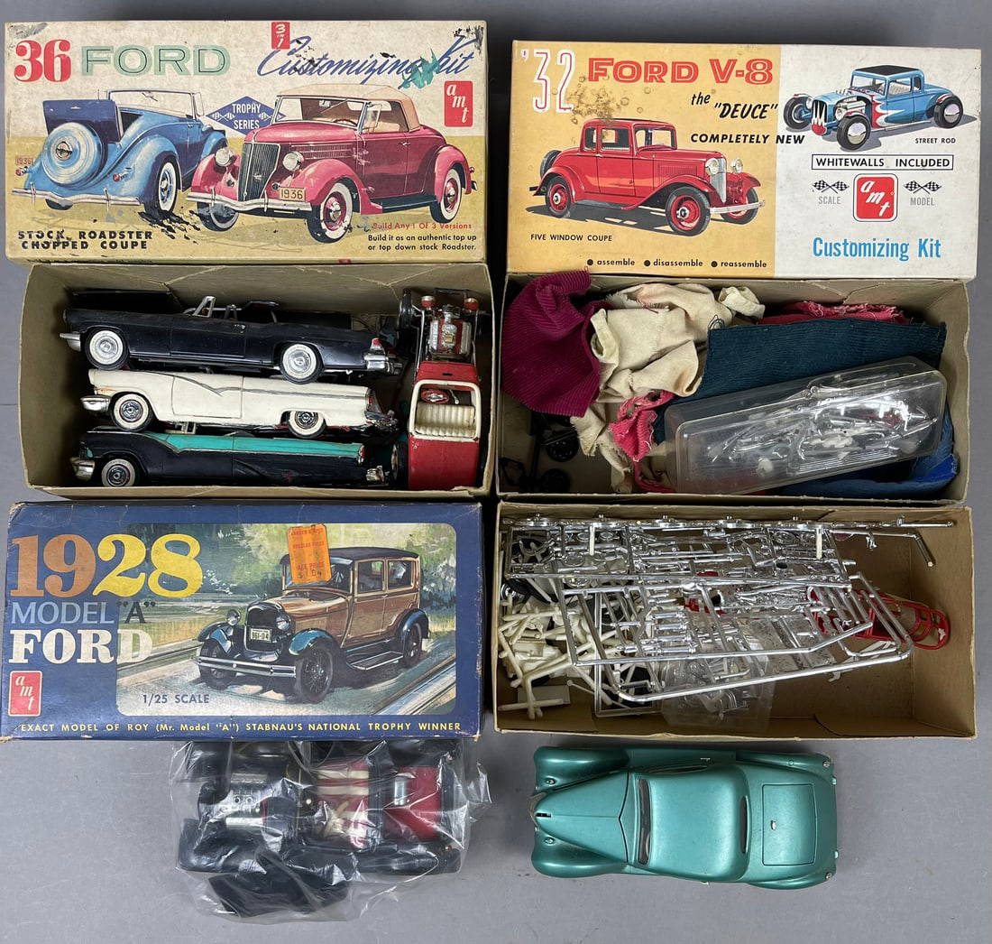Amt 60s Era Hot Rod Plastic Models Lot W/boxes - Jun 13, 2025 | Holler ...