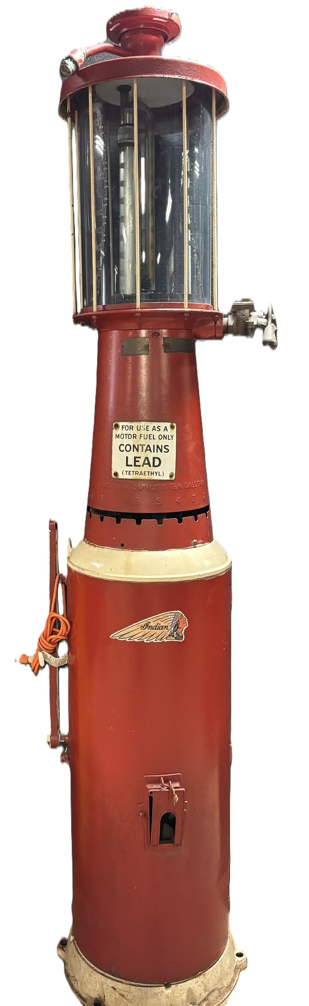 Correct Measure Original Model 10h 10 Gallon Visible Gas Pump Auction