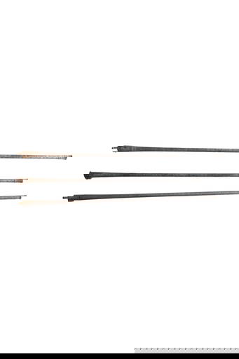 Three Mughal Engraved Steel Toradar (matchlock Gun) Steel Barrels