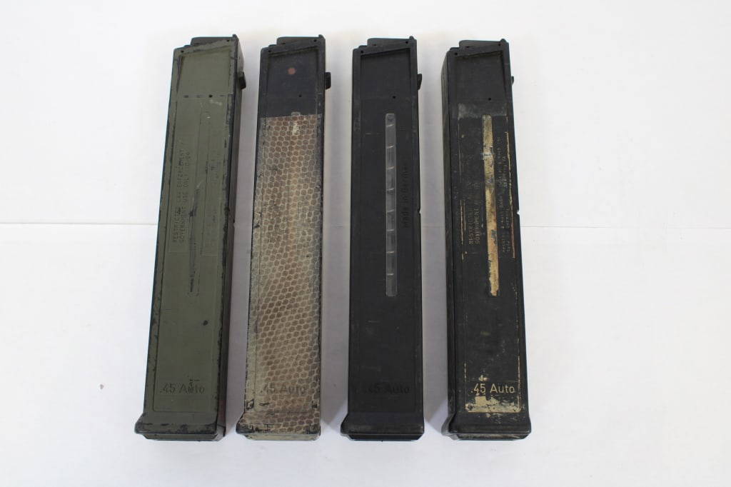 Lot Of (4) Heckler & Koch Ump45 Magazines .45 Auto Auction