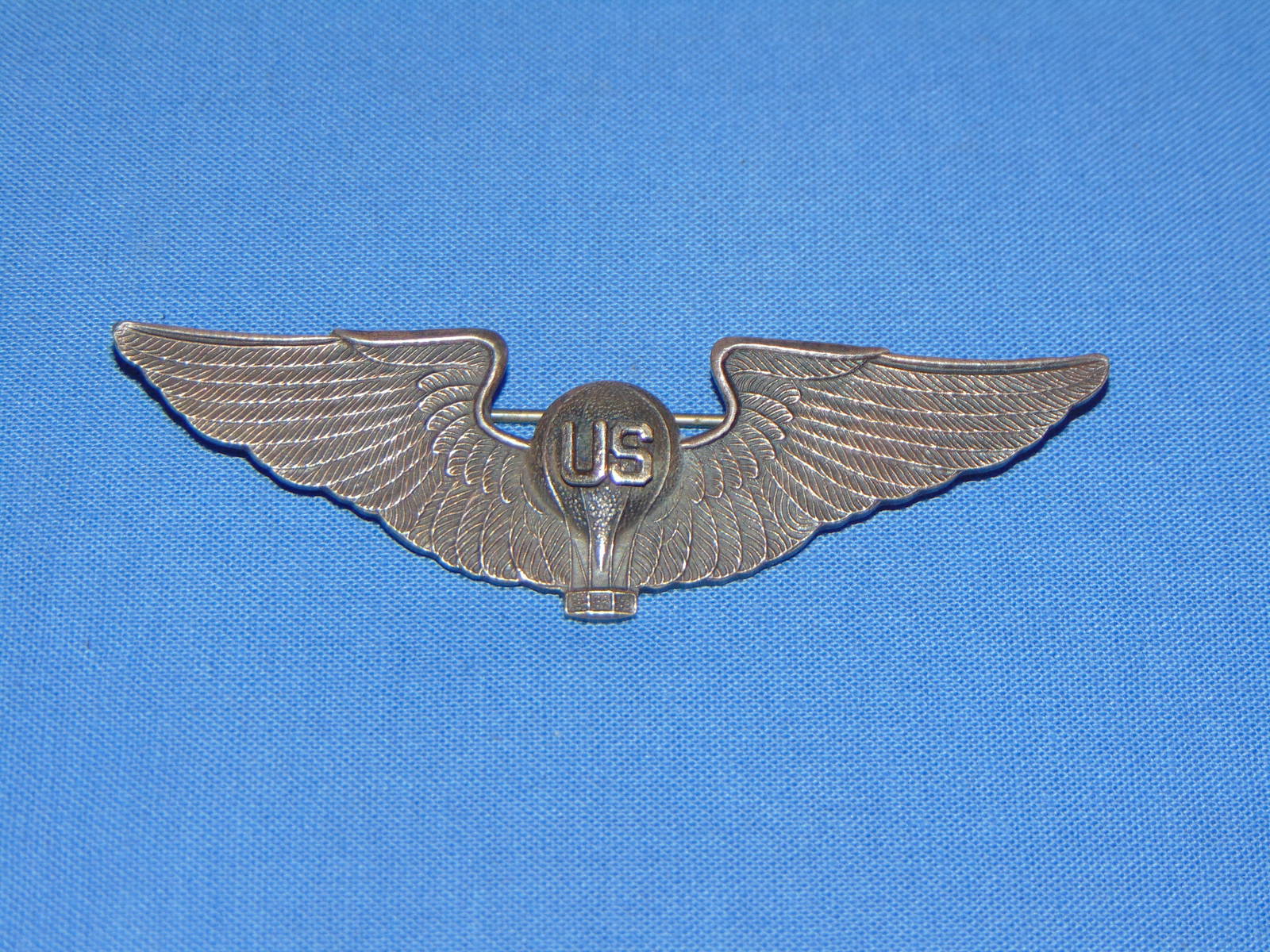Wwi-wwii U.s. Balloon Pilot Wings, Sterling Auction