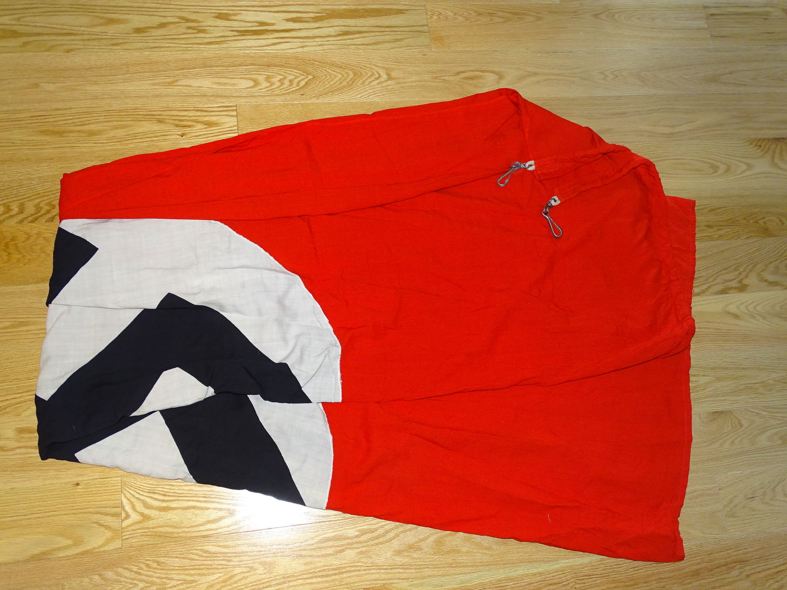 Wwii Nazi German Nsv Nsdap Large Banner Ww2