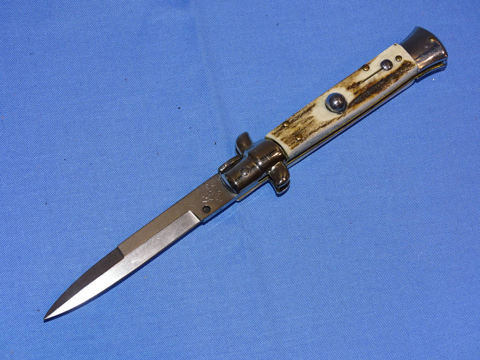 Italy Italian Stiletto Switchblade Automatic Knife, Ab Beltrame Auction