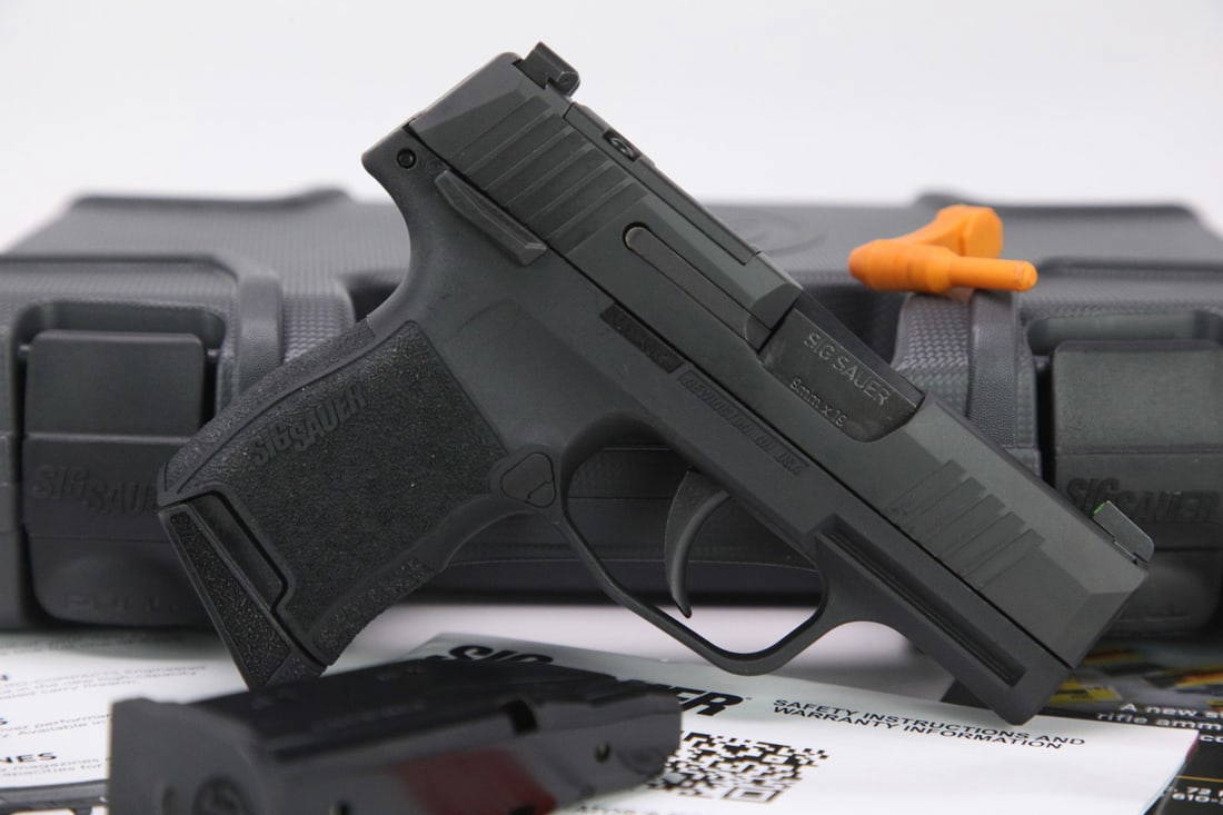 Nib California Compliant Sig Sauer P365 Semi Automatic Pistol & Box Auction