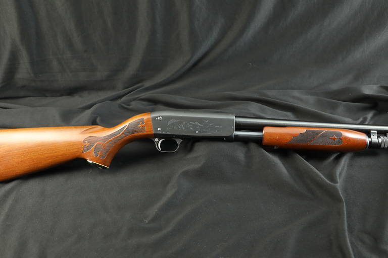 Ithaca 1970s Model 37 Featherlight Engraved 20 Ga 28" Fixed Full Slam ...