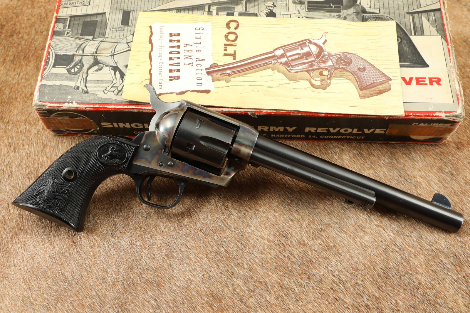 Colt 2nd Generation Single Action Army .45 7 1/2" Saa Revolver ...