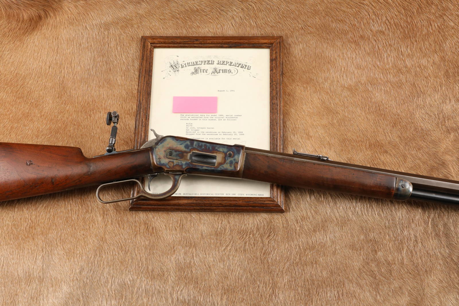 Restored Winchester Model 1886 '86 32" Octagonal .45-70 Gov't Lever ...