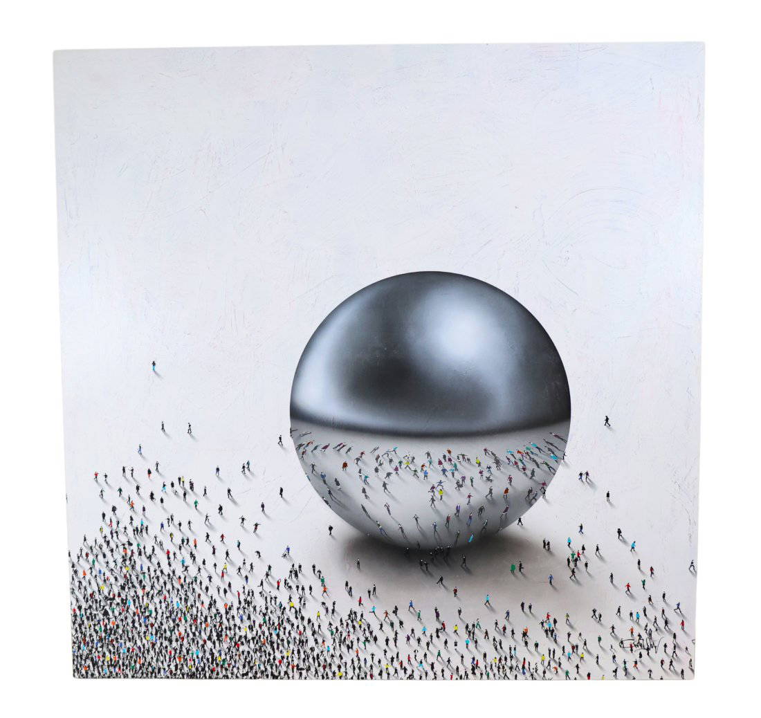 Craig Alan "populous-sphere" Mixed Media Auction