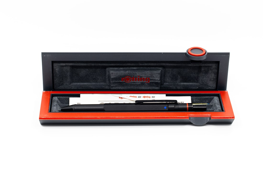 Rotring 600 Newton Black Trio Pen, Boxed. Auction