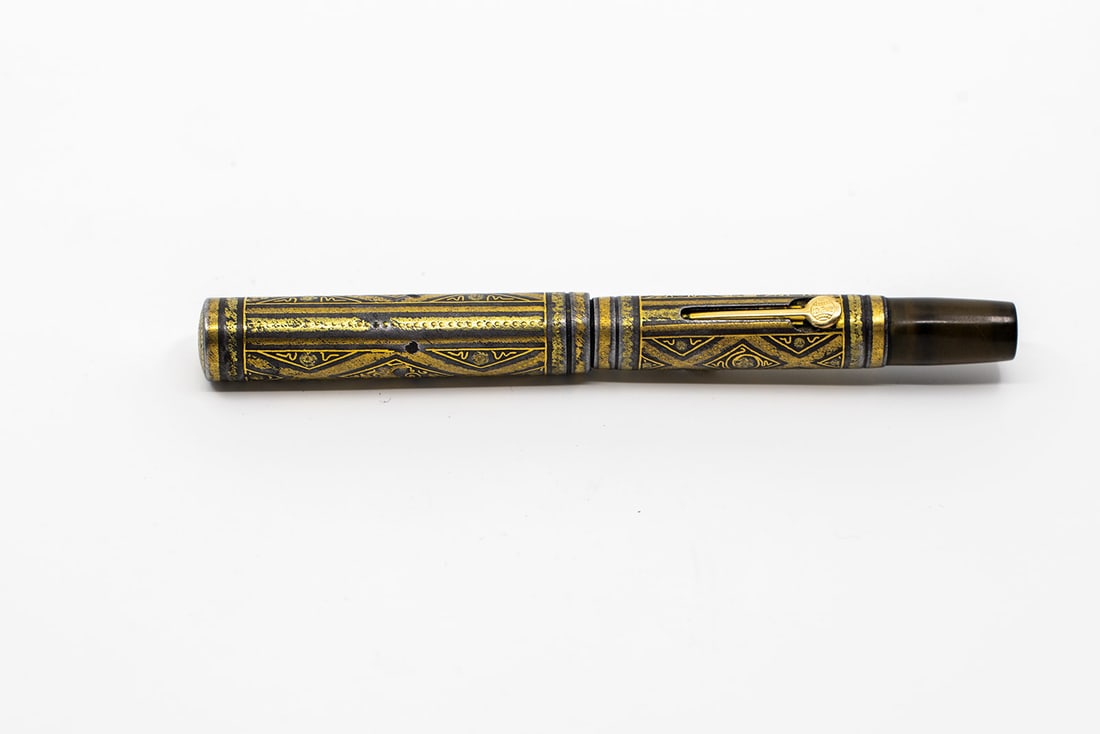 Waterman Damascene Toledo Overlay Fountain Pen, Rare Auction