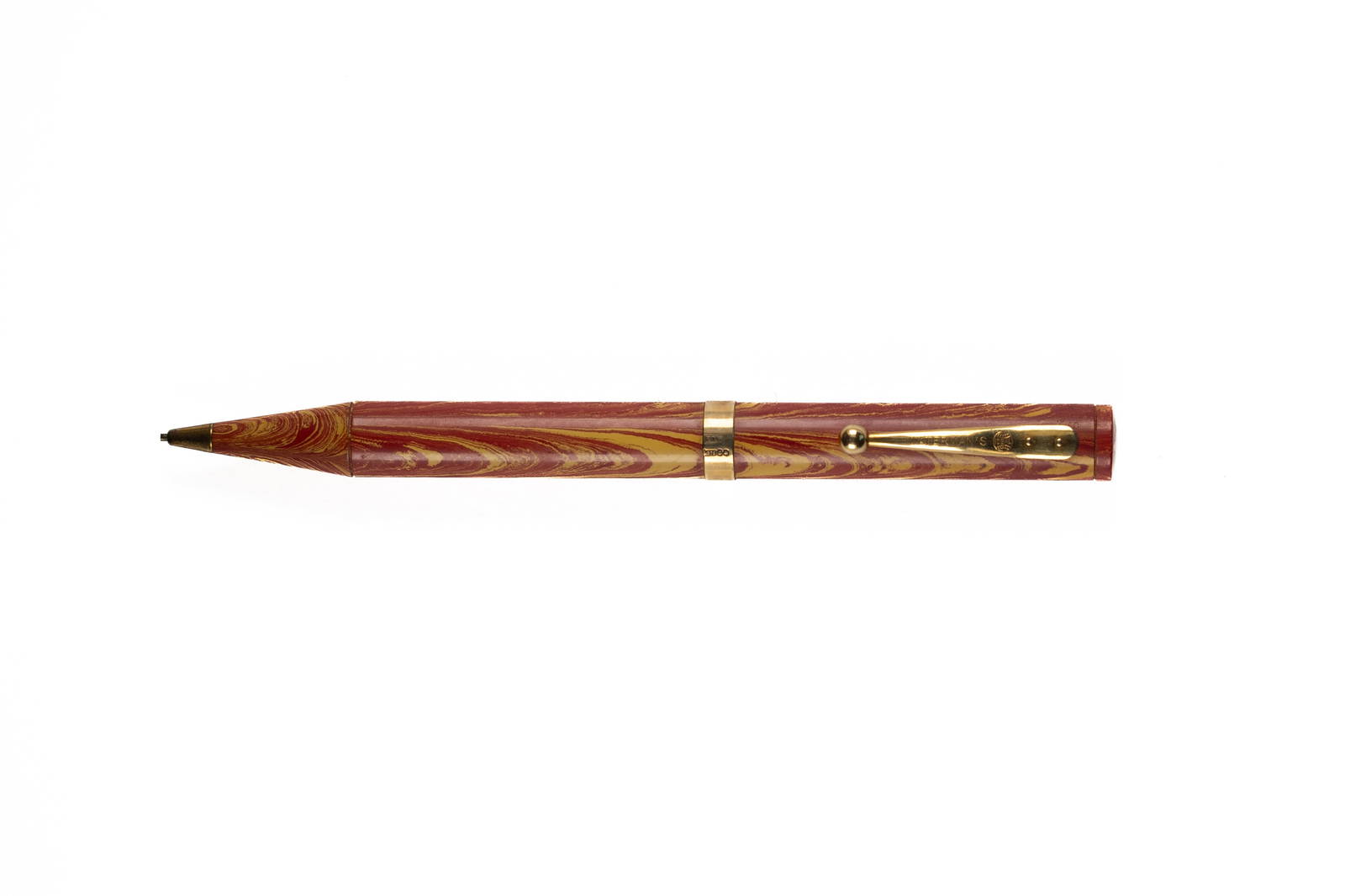Waterman 94 Rose Ripple Mechanical Pencil 9 Ct Gold Band Auction