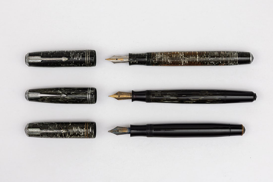 Parker Vacuum Filler Demonstrator And Vacumatic Fountain Pens (3) Auction